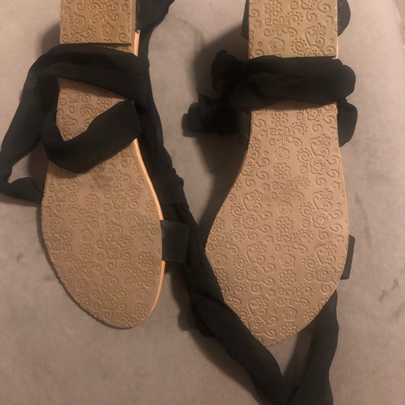 Tobi | Shoes | New Tobi Colette Ankle Wrap Sandals | Poshmark